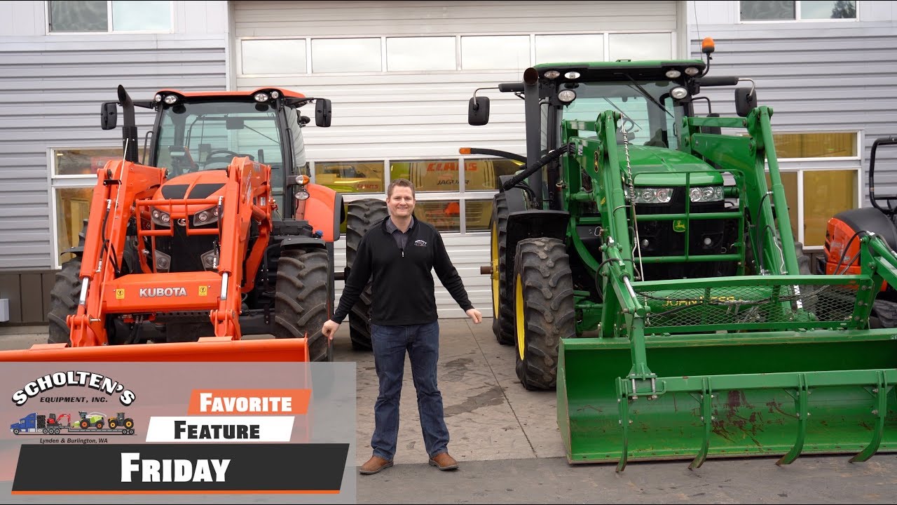 Favorite Feature Friday / Kubota Loader Self Leveling Arms on M7-151 ...