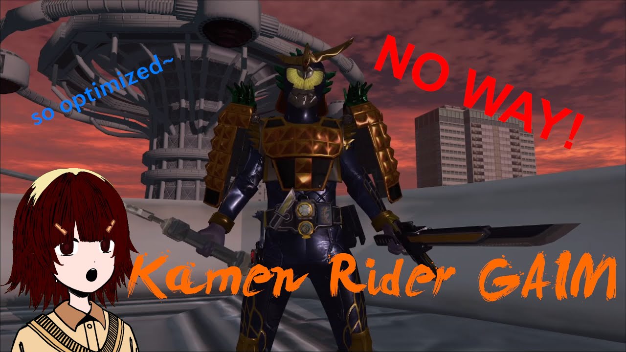 NOWAY!? I made 6 forms in 1 [VRCHAT] Kamen Rider Gaim HENSHIN AVATAR ...