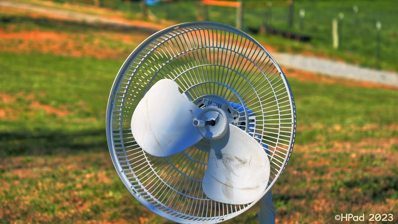 Perfect Aire Stand Fan Destruction - YouTube