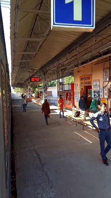 Modran railway station Jalore 💗 Rajasthan #song #train #trival - YouTube