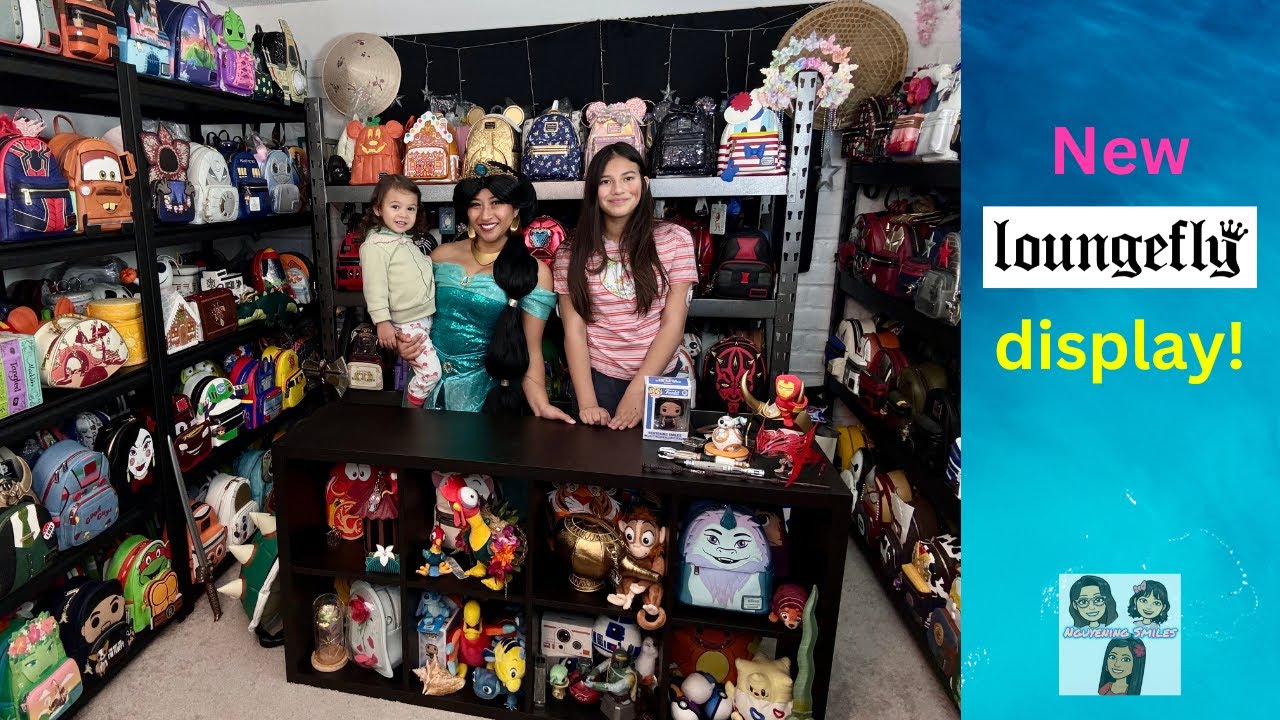 My new Loungefly display! | Nguyening Smiles - YouTube