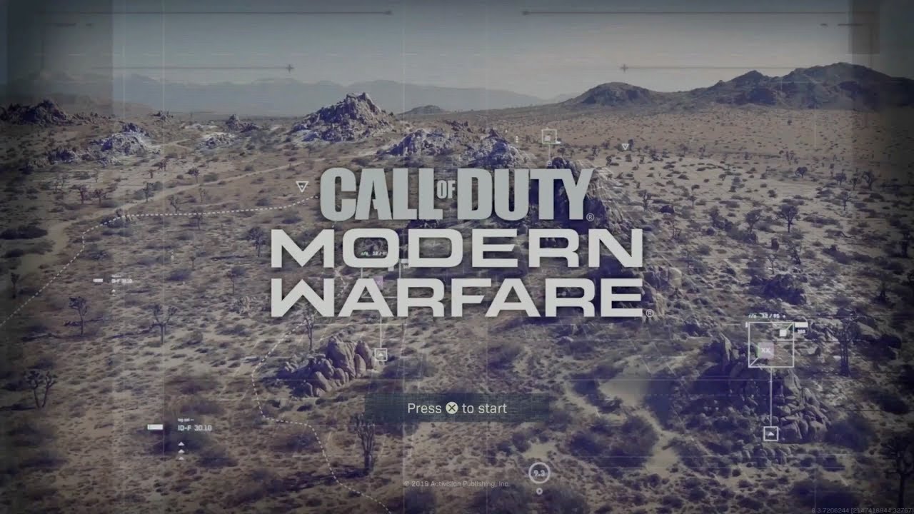 Call of Duty: Modern Warfare - Opening Scene with Gameplay - YouTube
