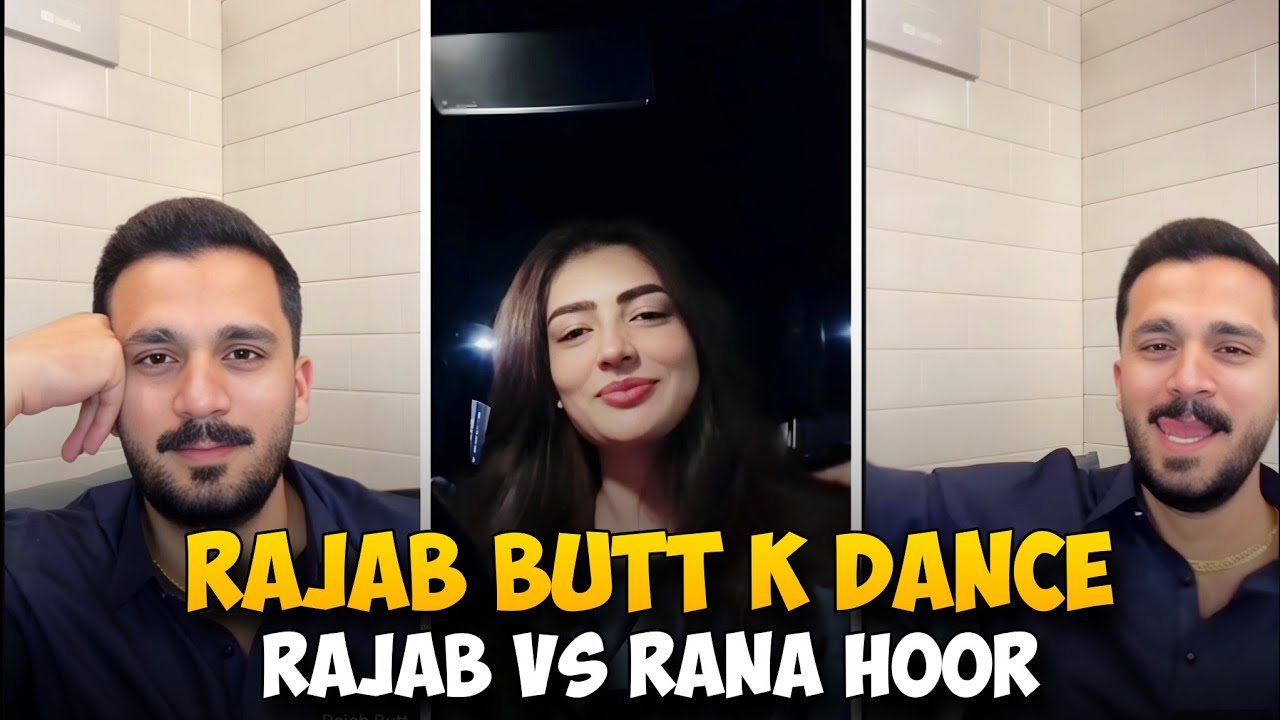 Rajab Butt Vs Rana Hoor today Match | Rajab Butt Ny Dance Kiya - YouTube