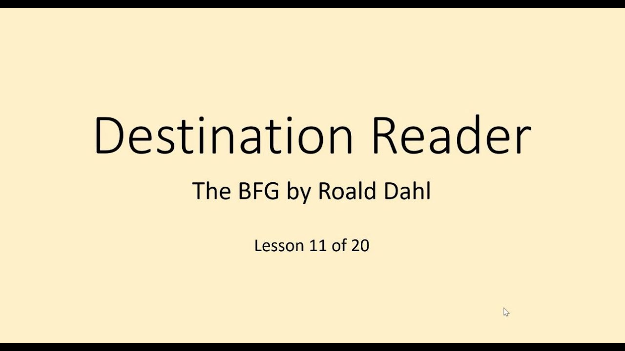 Year 4 Destination Reader 11 - YouTube