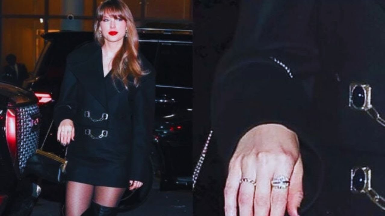 Taylor Swift's Sparkly Secret: Is THAT a Diamond Infinity Ring? (Travis ...