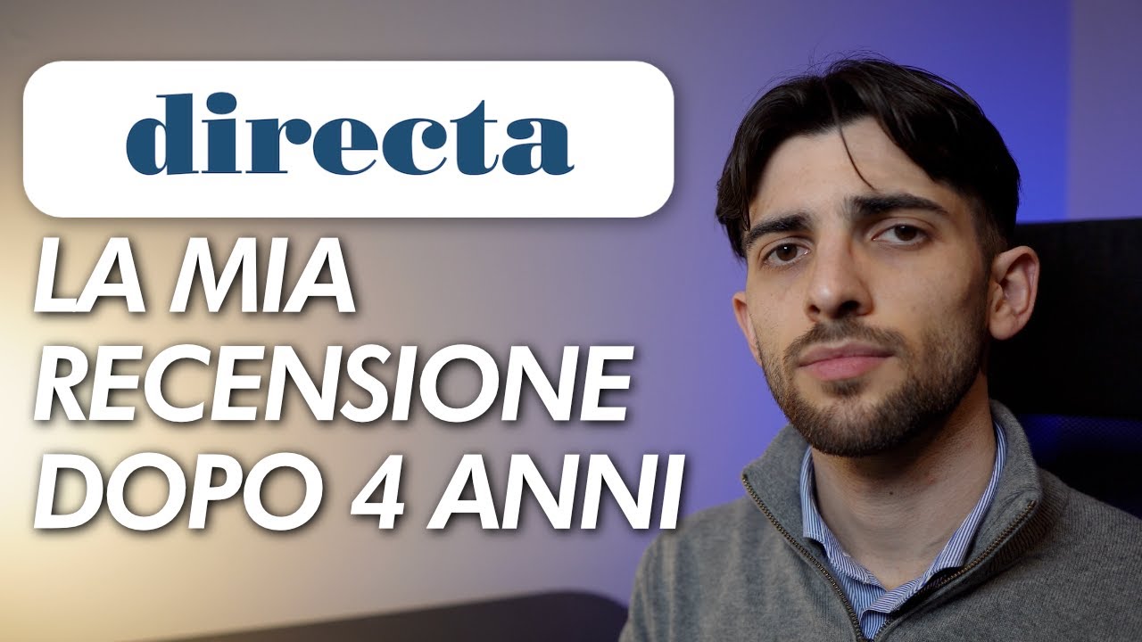 DIRECTA: la mia RECENSIONE COMPLETA dopo 4 ANNI di utilizzo - YouTube