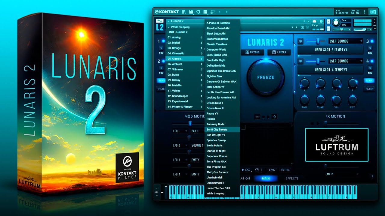 LUNARIS 2 by LUFTRUM - almost all presetes (Español) - YouTube