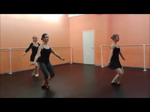 Glissade pas de chat