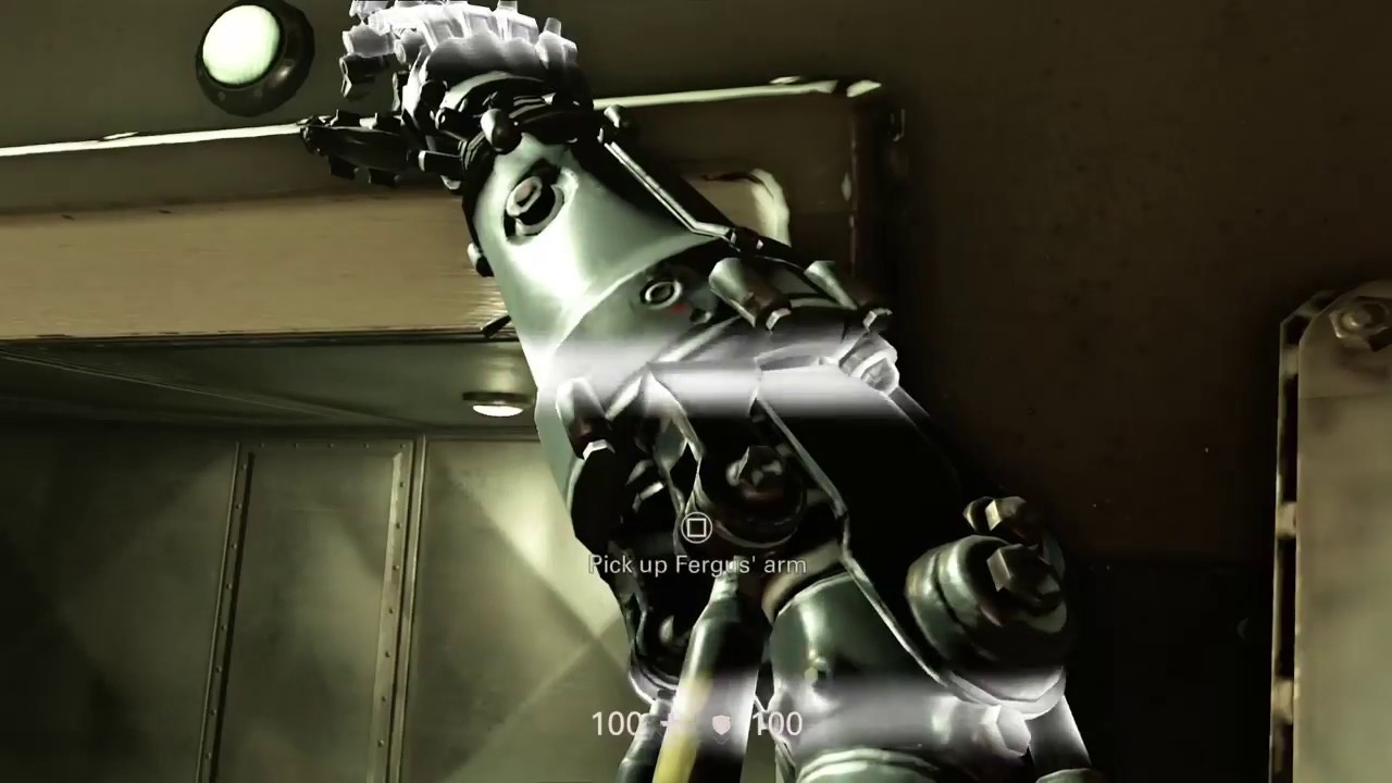 Wolfenstein II: How to bypass Fergus Arm Glitch - YouTube