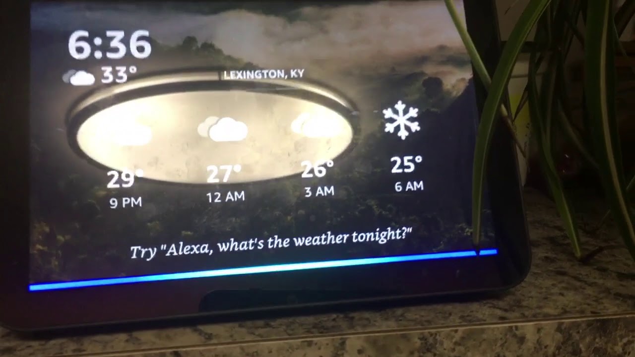 Alexa Weather alert 🚨 ⚠️ - YouTube