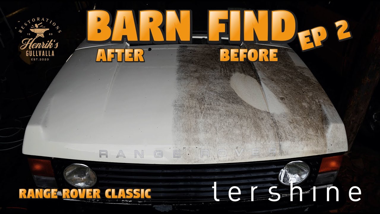 Barn Find Range Rover Classic : The Wash | Episode 2 - YouTube