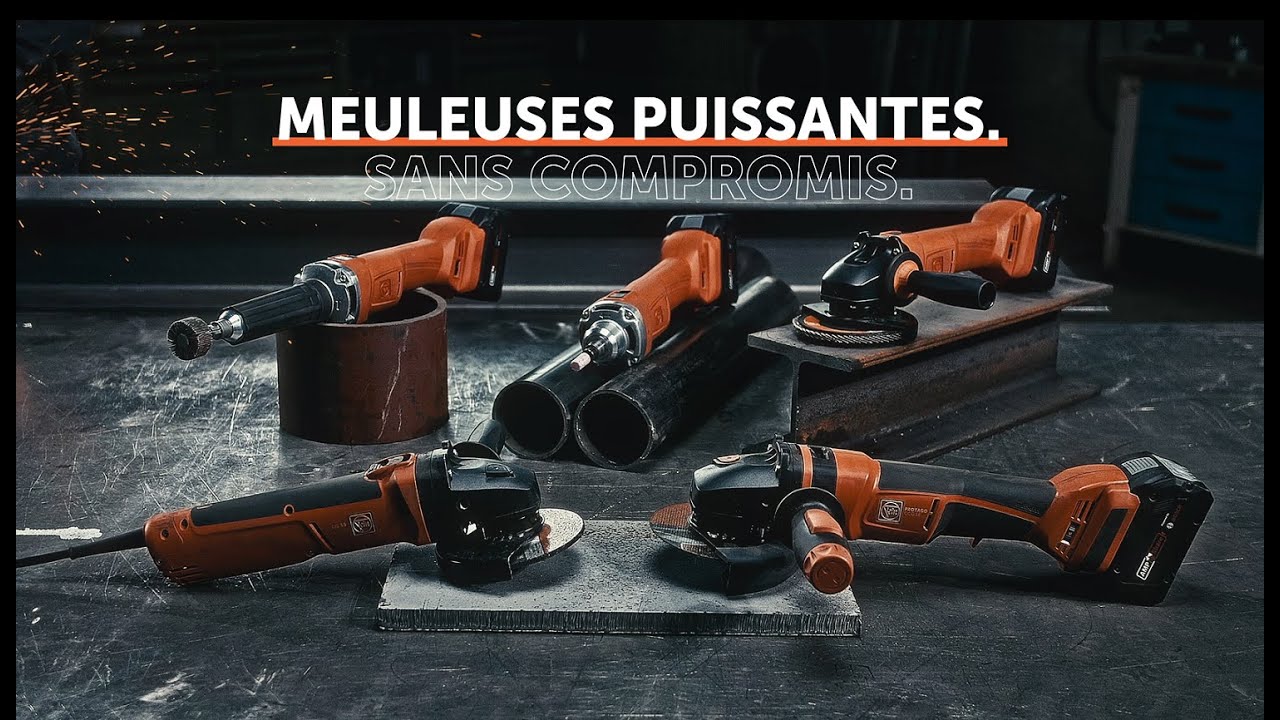 Meuleuses d'angle compactes et droites - présentation de la gamme FEIN ...
