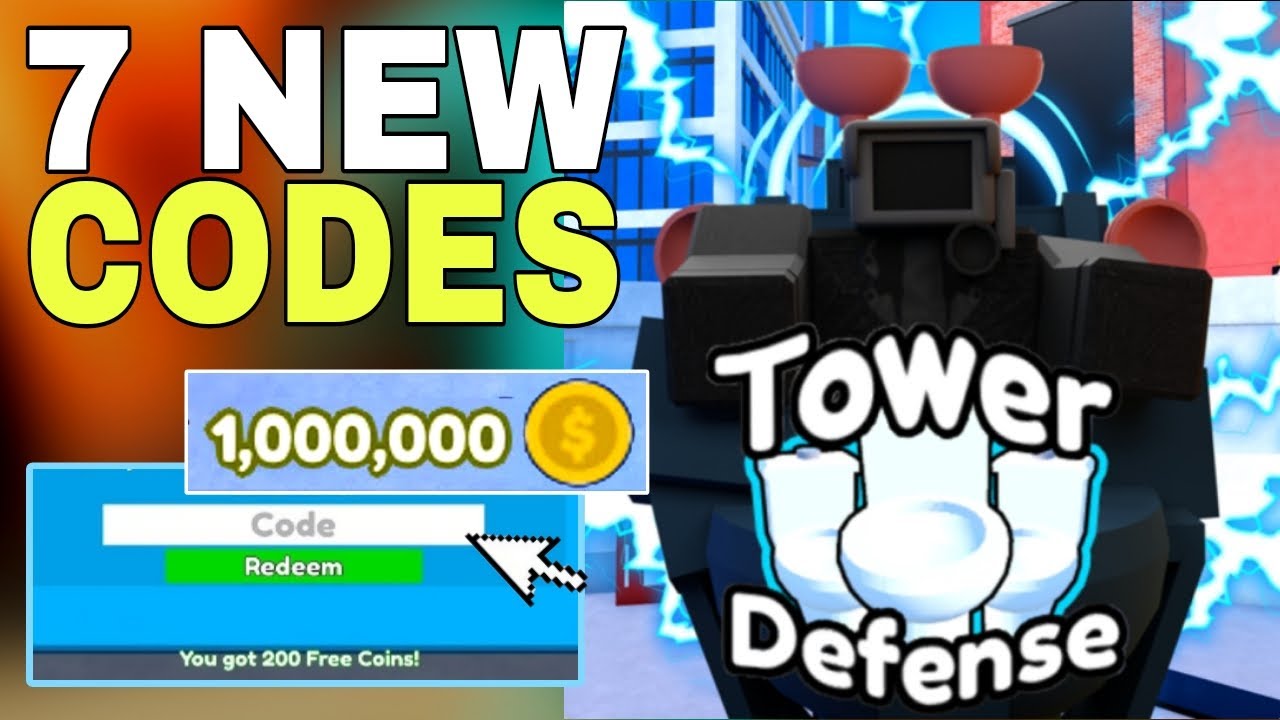 *New Update EP 65* Toilet tower defense codes 2023 | Toilet tower ...