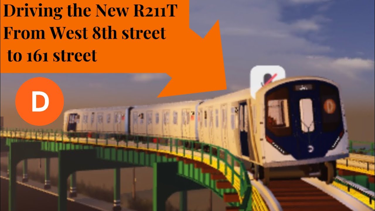 Driving the New R211T (D) From West 8th Street New York aquarium to 161 ...
