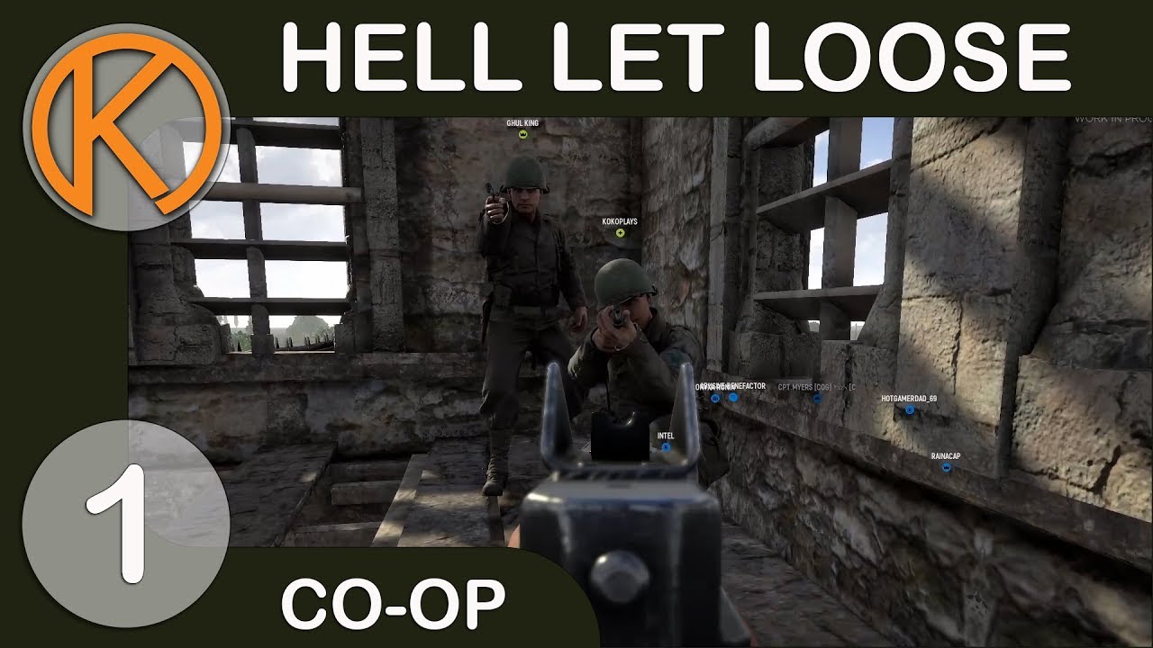 Hell Let Loose Multiplayer With ambiguousamphibian & Ghul King - YouTube