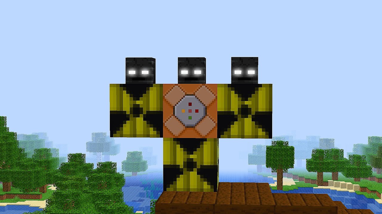 Secret Nuclear Wither Storm in Minecraft!! - YouTube