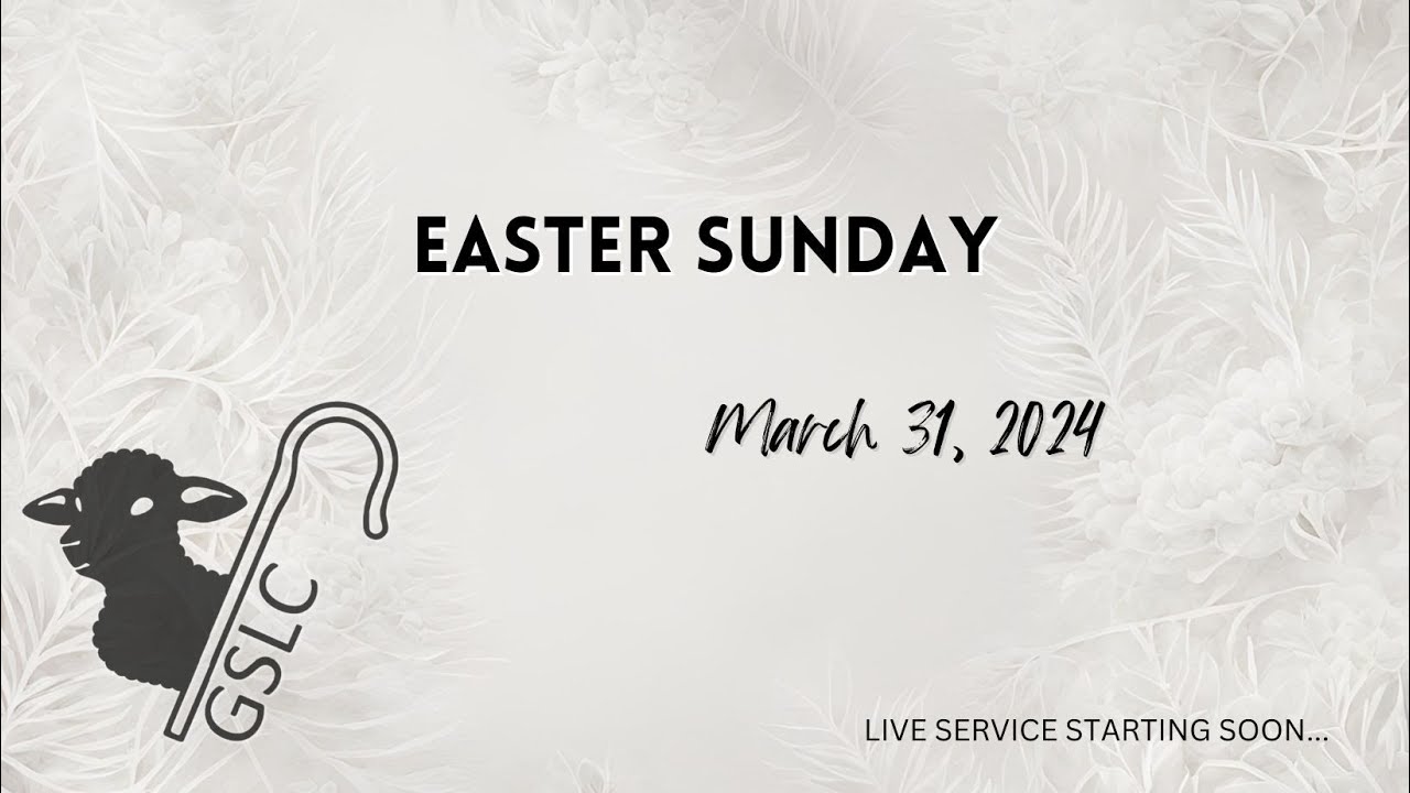 Easter Sunday - March 31 - YouTube