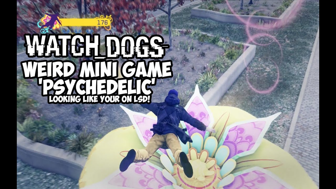 Watch Dogs Weird Mini Game 'Psychedelic' LSD! - YouTube