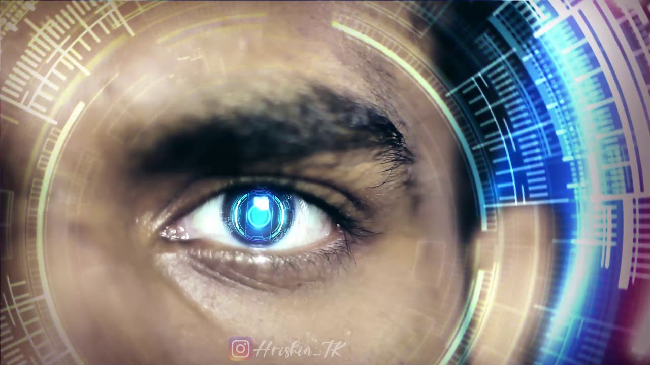 X-Entropy | Eye VFX | After effects compositing | hud element animation ...