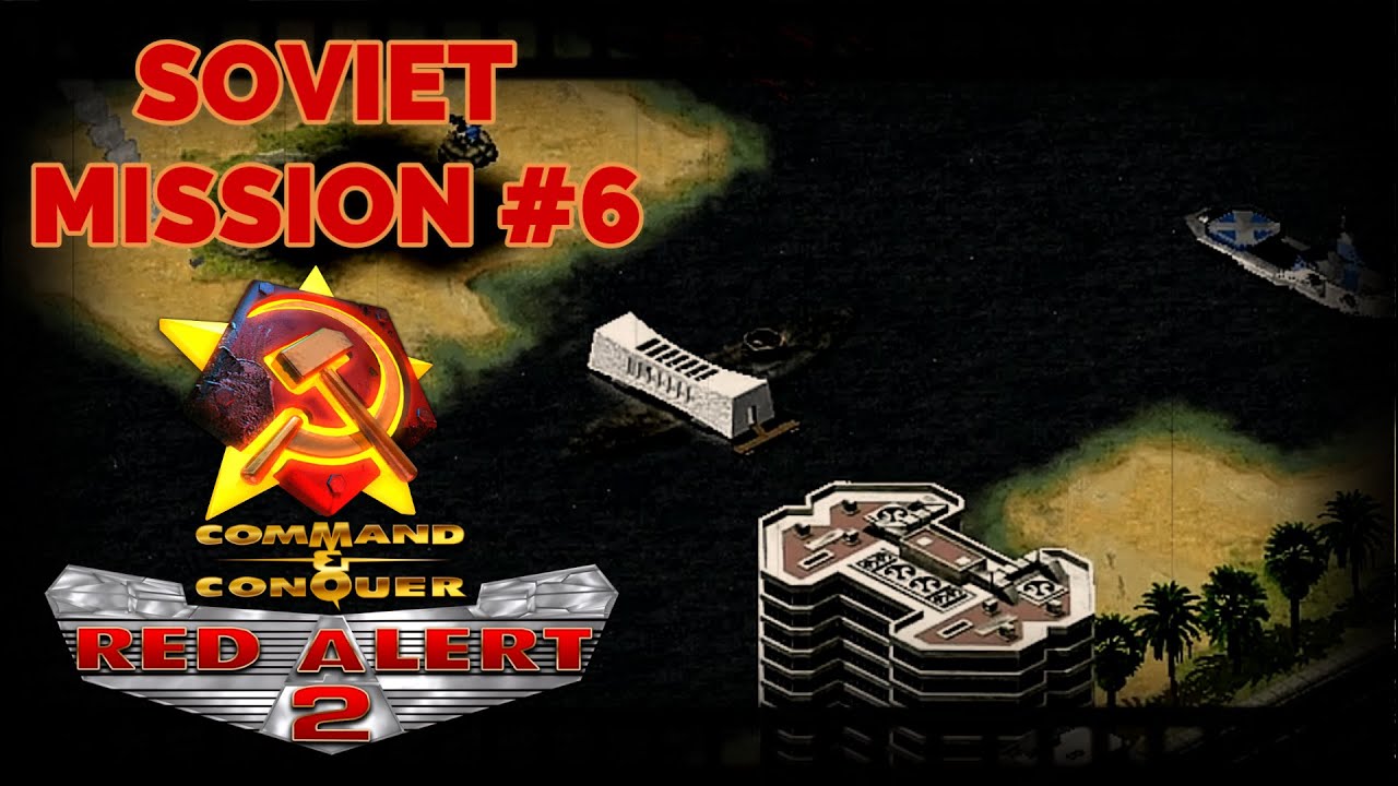 Red Alert 2 | Soviet Mission #6 | Sub Divide [Hard] - YouTube