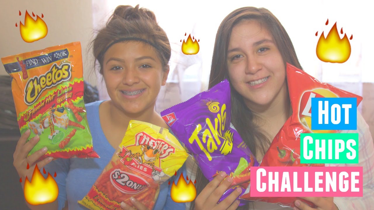 Hot Chips Challenge Ft. Siblings 🔥😈 - YouTube