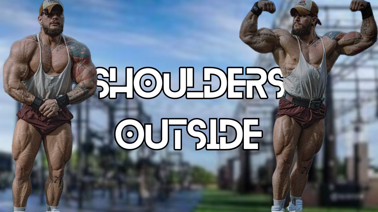 OUTSIDE WORKOUT AT FUSION GYMS | SHOULDER DAY WORKOUT | 009 | - YouTube