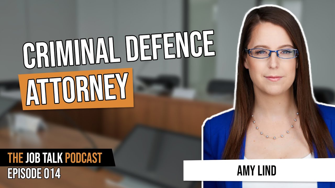 Criminal Defence Attorney Talk with Amy Lind (Long-Form) - YouTube