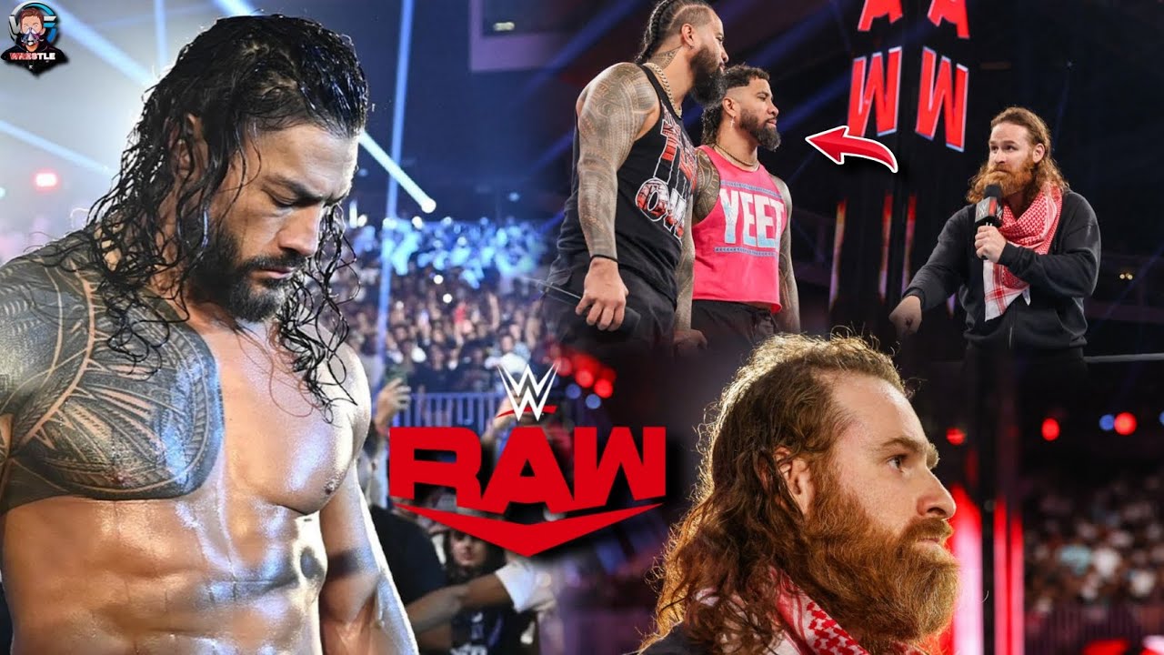 FINALLY! 😍 Sami Uso is Back on Monday Night Raw - WWE RAW 5 NOVEMBER ...