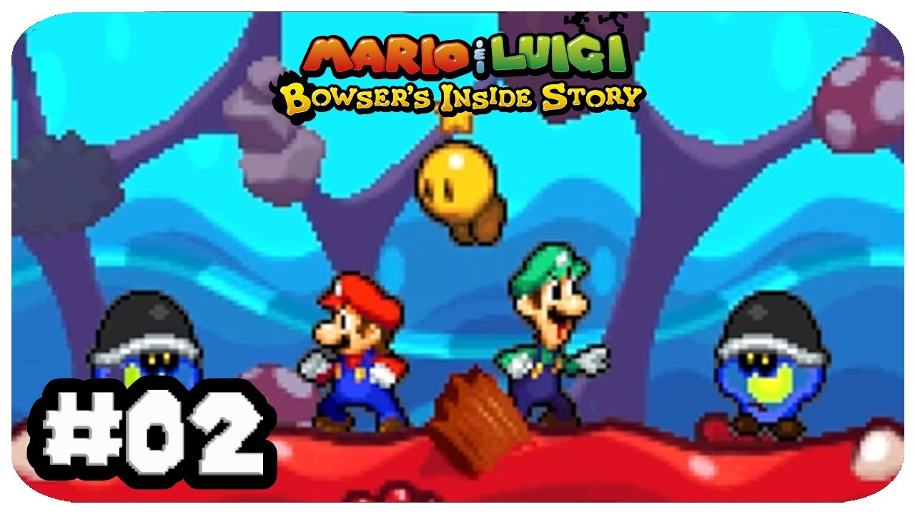 Mario & Luigi: Bowser's Inside Story - Walkthrough Part 2 - Trash Pit ...