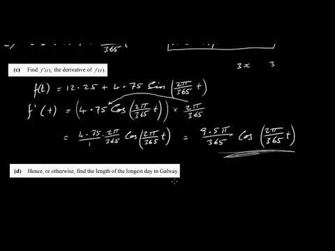 2015 HL Maths Paper 1 LC Q 9 - YouTube