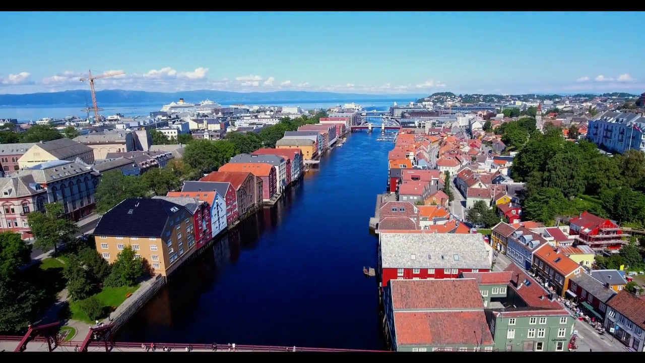 Summer in Trondheim [4K] - YouTube