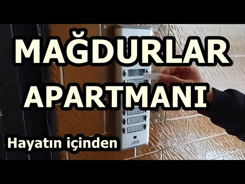 Bozuk Zil Tesisatı Arızası Ve Konuşmalı Diafon tesisatı Bakımı,Hayatın içinden :)