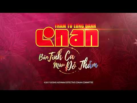 CONAN MOVIE 21   Bản Tình Ca Màu Đỏ Thẫm