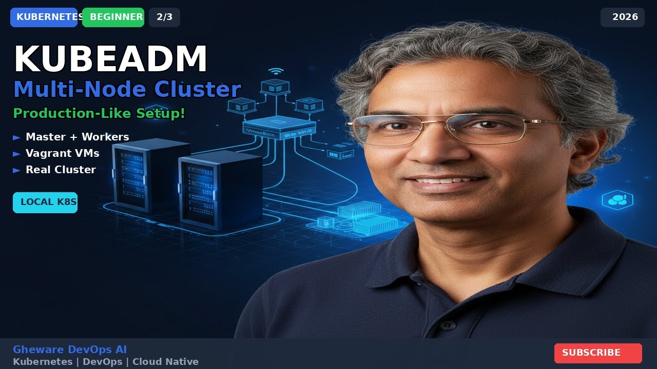 Kubernetes - k8s - setup on Laptop / Local #2 (Kubeadm) - YouTube