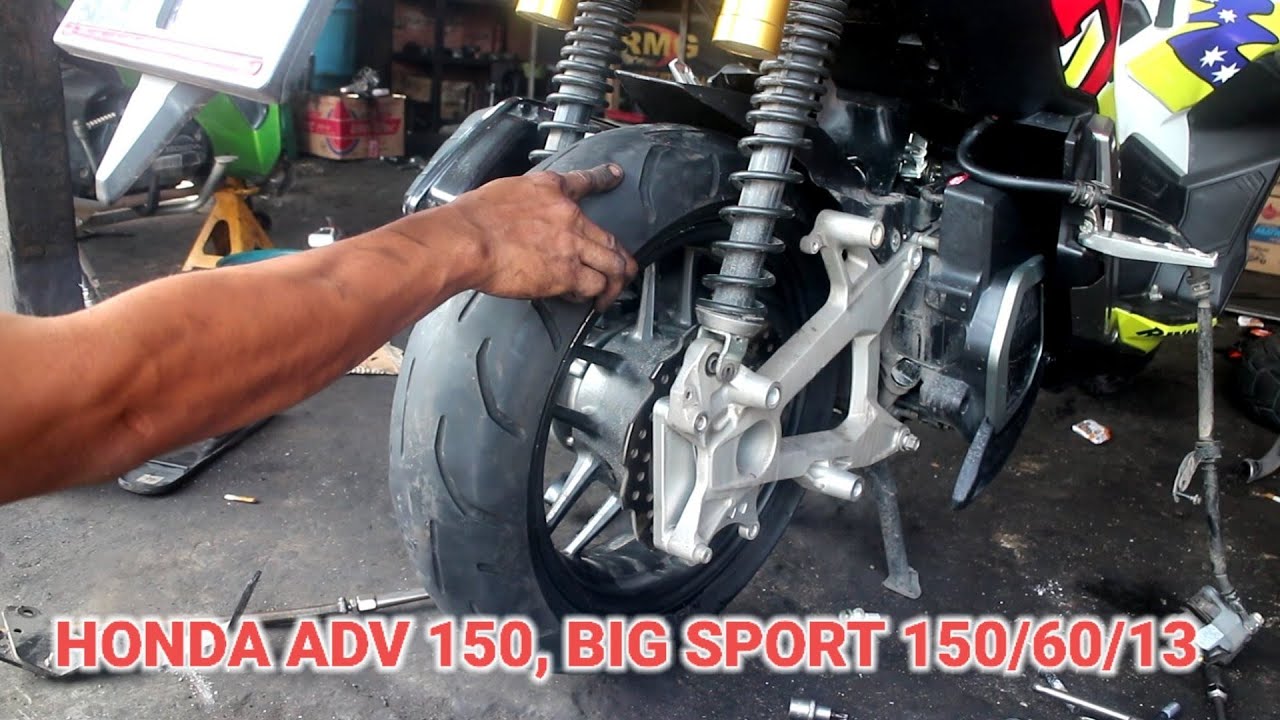 HONDA ADV 150/ HONDA ADV 160, Ganti ban SPORT BONGSOR 150 60 13 Up to ...