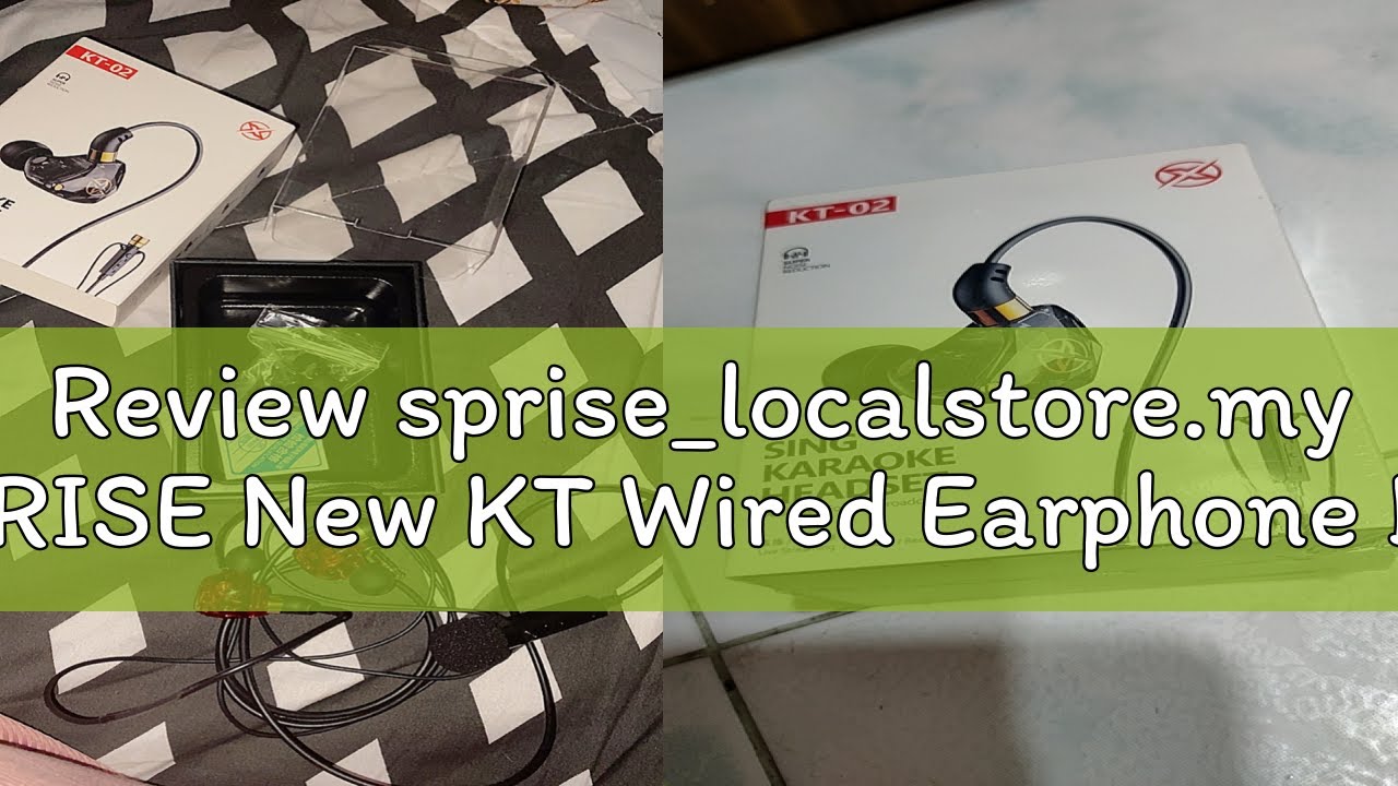 Review sprise_localstore.my SPRISE New KT Wired Earphone Diamond With ...