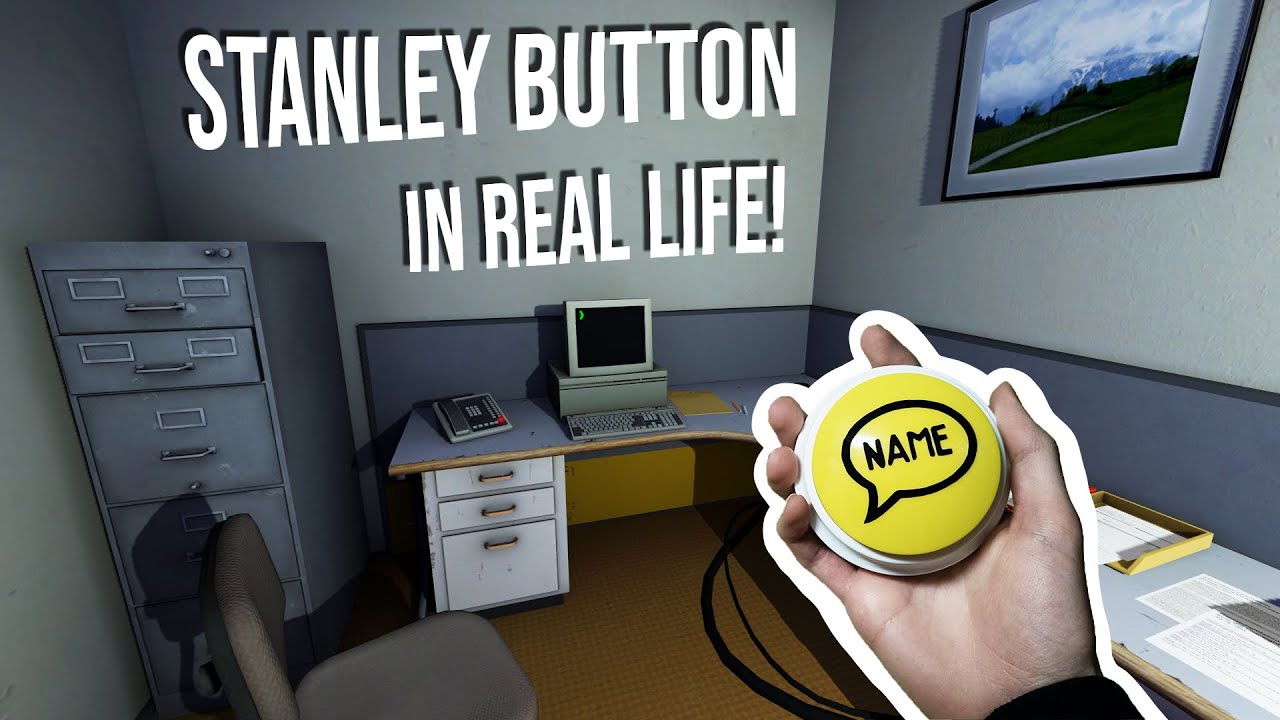 The Stanley Parable: Ultra Deluxe - Stanley Button in Real Life - YouTube