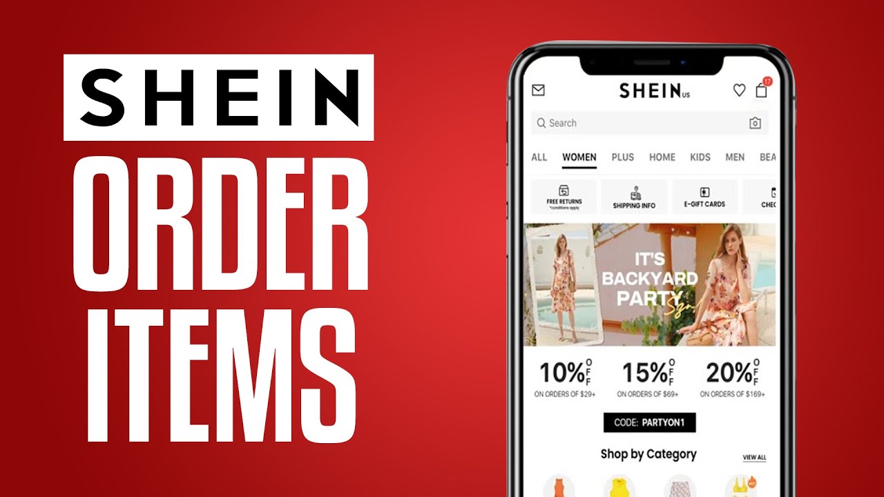 How To Order Items On Shein App - EASY Tutorial - YouTube