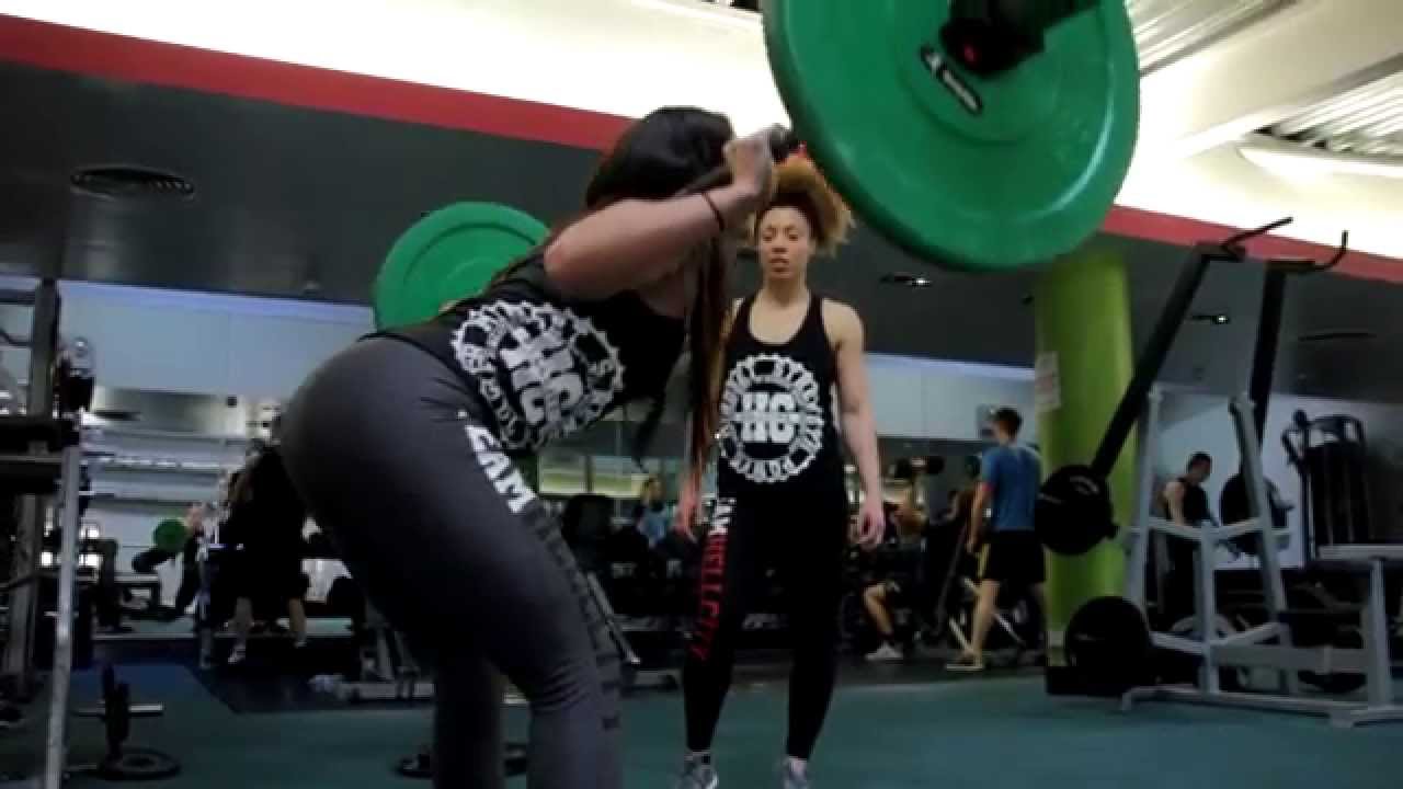 HC Athletes | Natasha & Danielle - Booty Gains Workout - YouTube