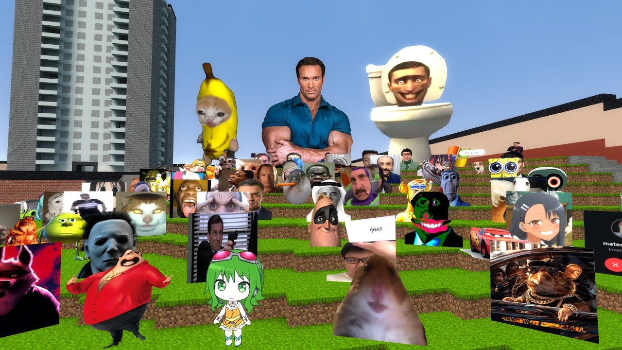 Nico's Nextbots In Ohio Minecraft Construct Garry's Mod ! - YouTube