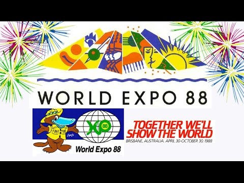 World Expo 88 Fireworks Brisbane Australia - YouTube