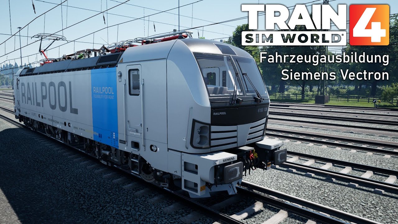 Siemens Vectron Fahrzeugausbildung | Train Sim World 4 #01 - YouTube