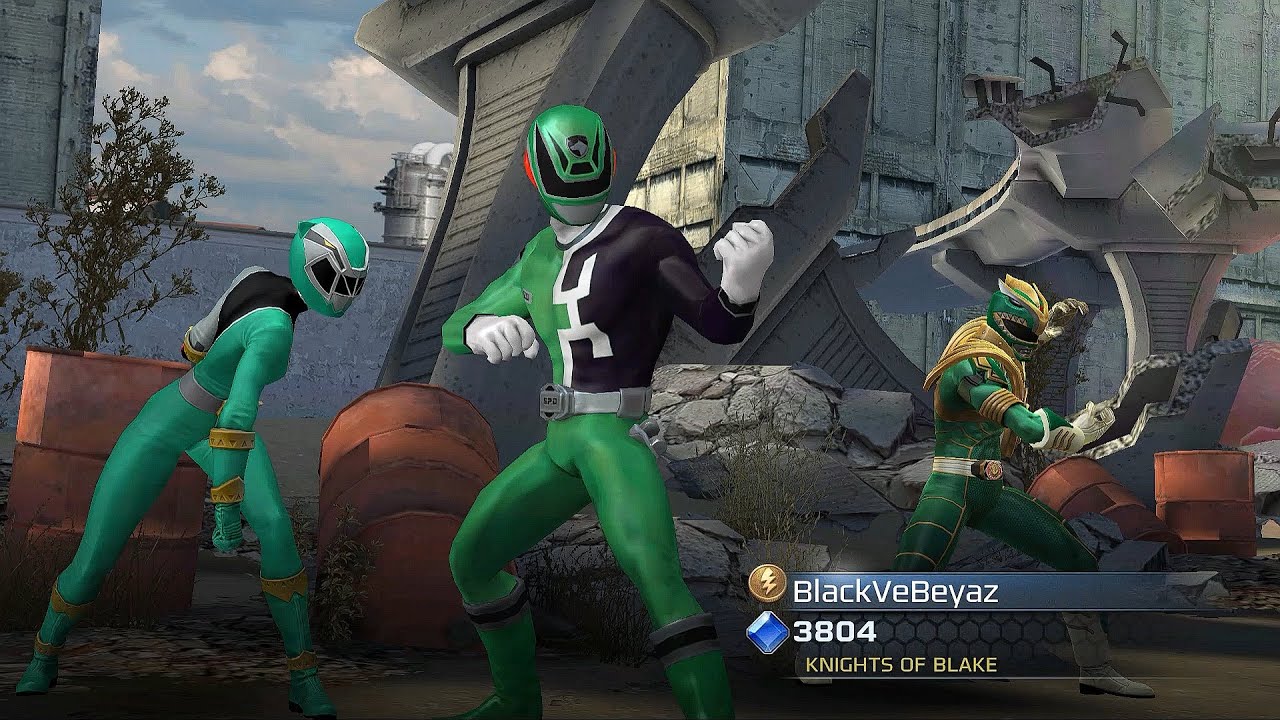 Bridge Carson Spd Green Vs Evil Rangers Power Rangers Legacy Wars ...