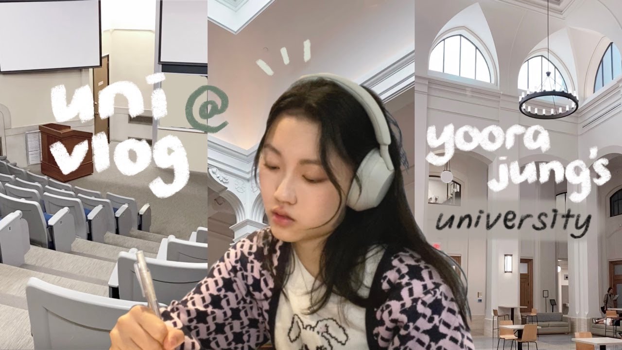 a week in yoora jung’s university (i.e. notre dame) ☘️ uni vlog - YouTube