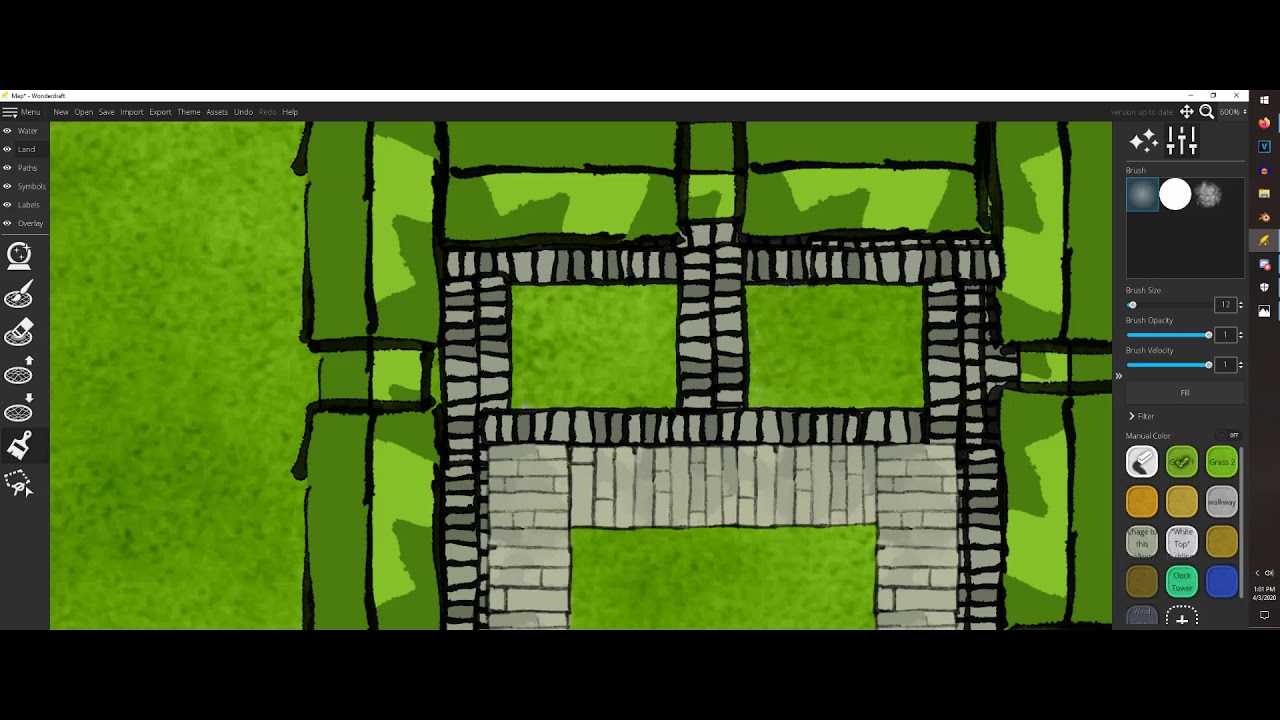 SUNY Purchase D&D Map- 16x Speed Time Lapse - YouTube