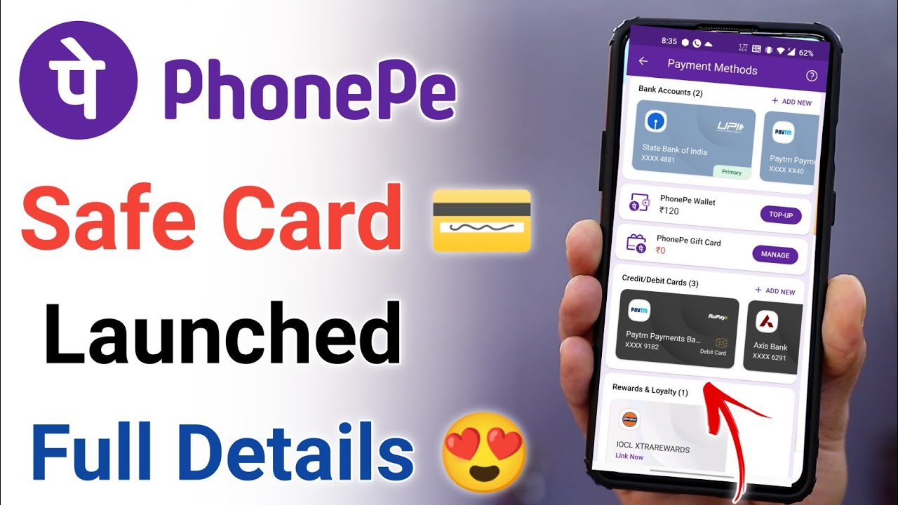 Phonepe Safe Card Launched | Phone Pe Safe Card Kya hai | What Is Phone ...