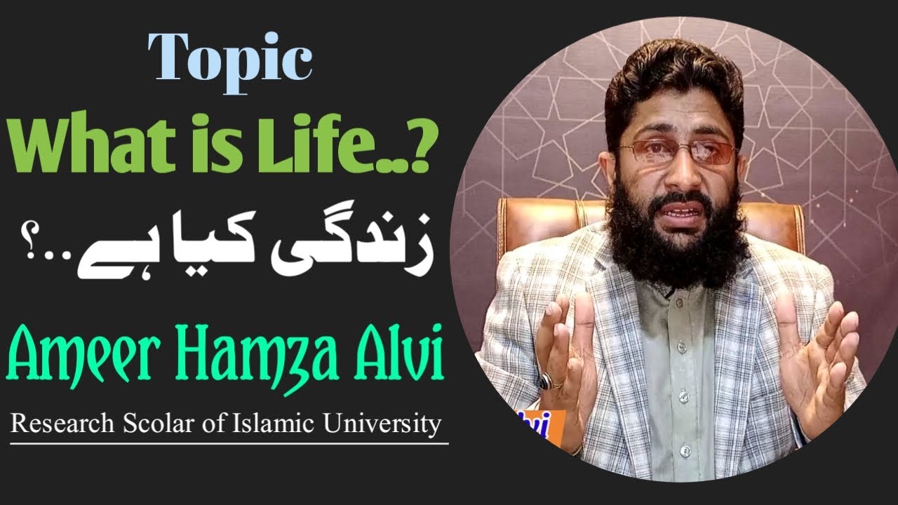 Ameer Hamza Alvi|What is life|Best Motivational Speech|#alvi # ...