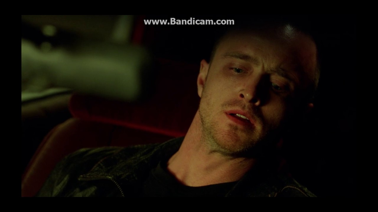 Jesse Pinkman drives over a guy with a shotgun - YouTube