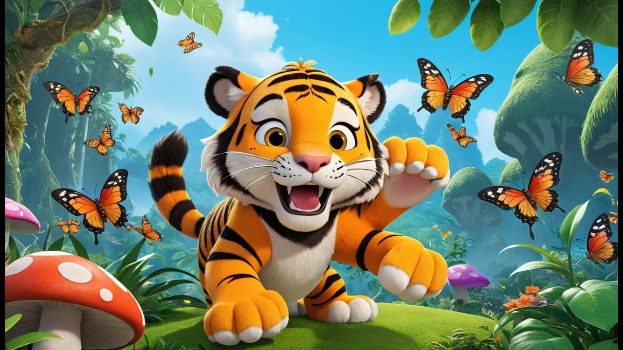 The Tiger and the Bumblebee | A Jungle Friendship Adventure | Kids ...