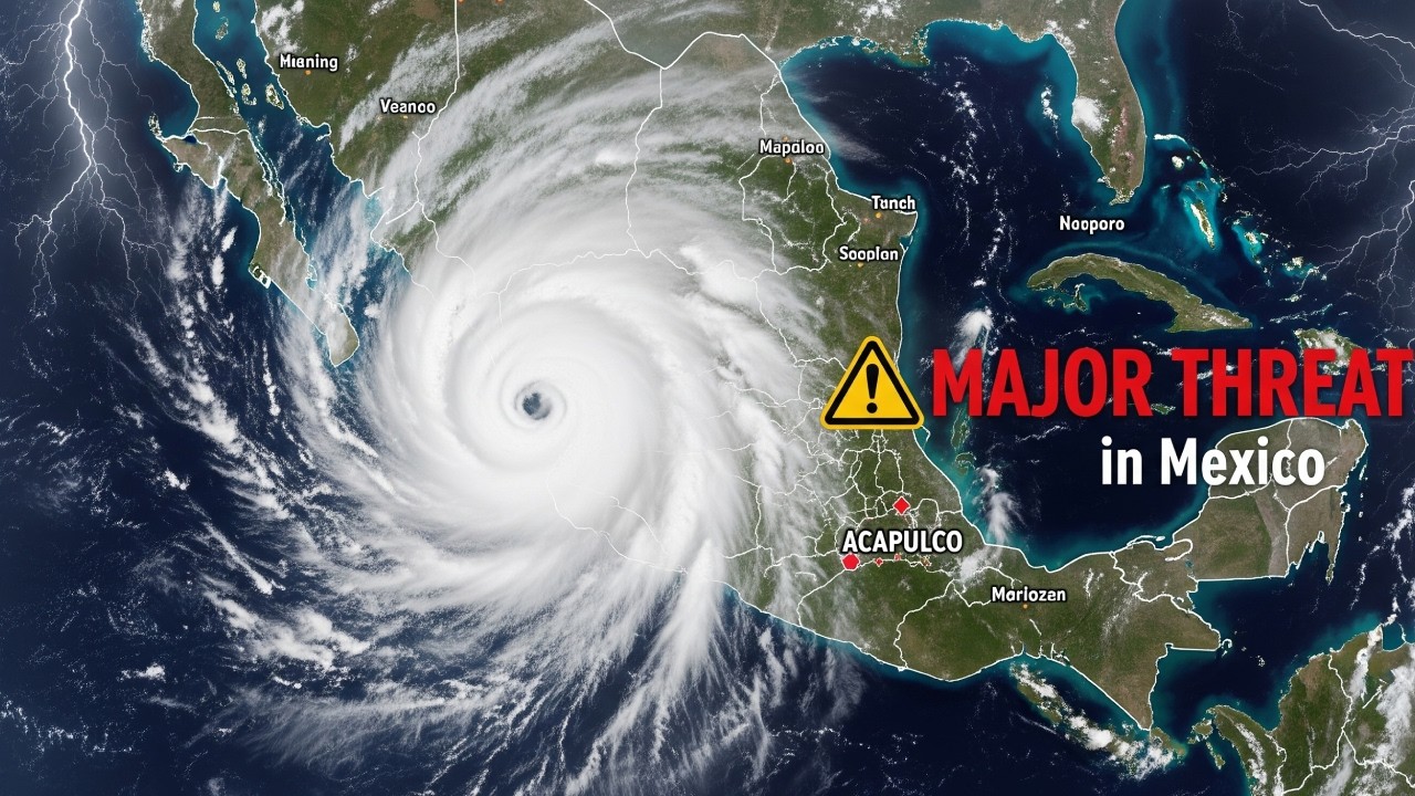 Hurricane Erick 2025 Path: Major Threat to Mexico Confirmed - YouTube